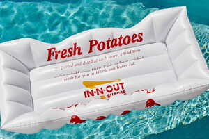 Fast Food Pool Floats : fry boat pool float