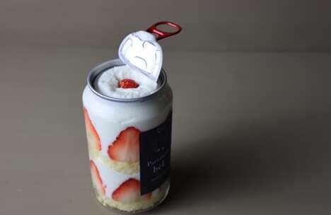 Indulgent Canned Cakes : cake in cans