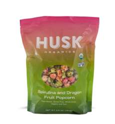 Health-Forward Vegan Popcorns : husk