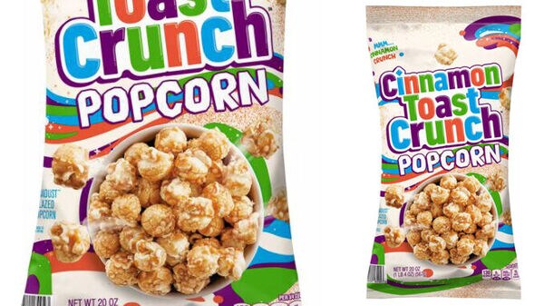 Cereal-Flavored Popcorn Snacks : Cinnamon Toast Crunch Popcorn