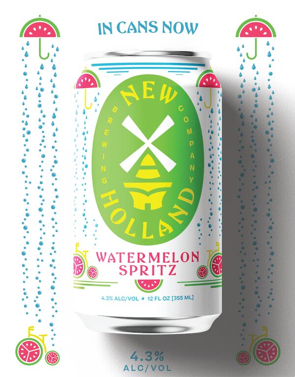 Watermelon-Flavored Spritz-Beer Hybrids : New Holland Brewing