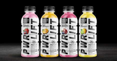 Protein-Infused Water Drinks : pwr lift