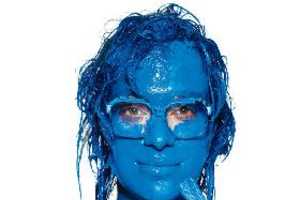 Full Face Painting: Oxfam and Celebs Rock Vibrant Blue Skin for Charity