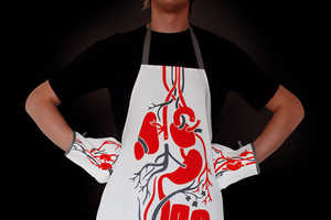 Anatomical Aprons: Aksel Creations Creates a Body-Revealing Apron