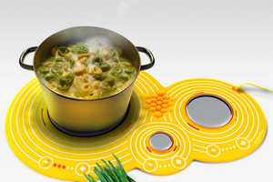 Placemat Stoves: The 'Cooka' Resembles a Table Mat