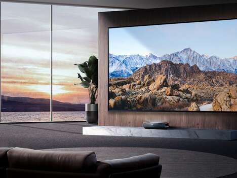 Stylish All-in-One Laser TVs : laser TV projector