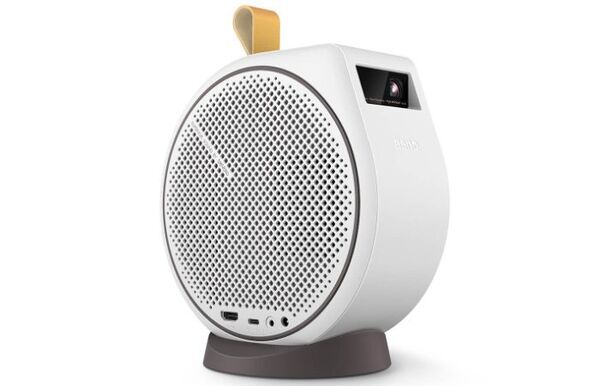 Rounded Portable Connected Projectors : portable smart projector