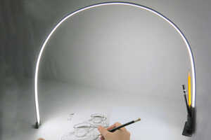 Flexible Workstation Illuminators : ArchFlex Desk Lamp