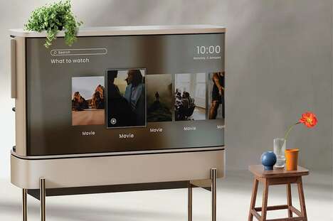 Retractable Screen TV Sets : The Giro