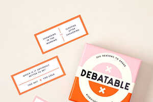 Competitive Conversation Card Games : Debatable party game