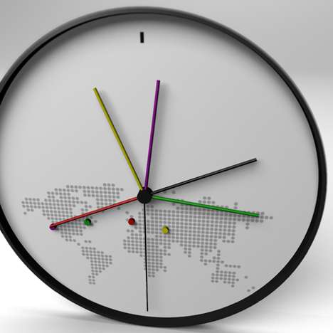 Timezone Tracking Clocks -'‘World Clock' Keeps You Up to Speed With ...