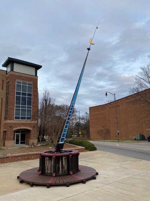 Interactive Kinetic Sculptures : Fayetteville to the Moon
