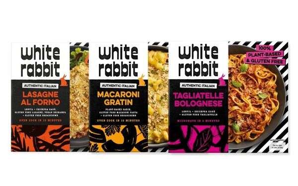 Readymade Meat-Free Italian Meals : White Rabbit Italian ready meal range