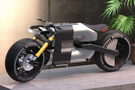 Tech-Packed Electric Cafe Racers : e-Café Racer by OX