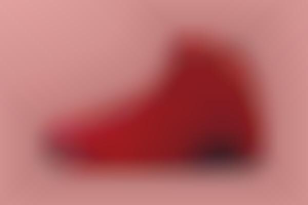 Vivid All-Red Sneakers : Chile Red 9s