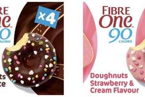 Prepackaged Fiber-Rich Donuts : Fibre One 90 Calorie Doughnuts