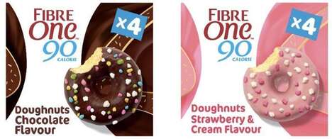 Prepackaged Fiber-Rich Donuts : Fibre One 90 Calorie Doughnuts