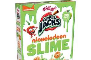 Toy-Inspired Green Cereals : Apple Jacks Slime