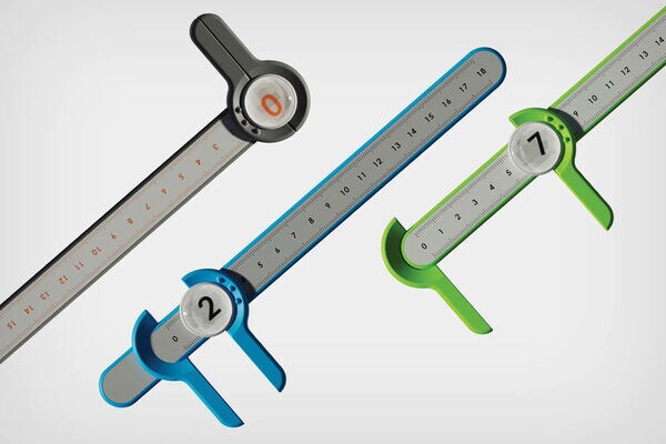 Magnifying Measurement Rulers : Fun Sizes ruler