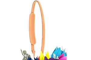 Bouquet-Themed Luxury Bags : flower bouquet bag