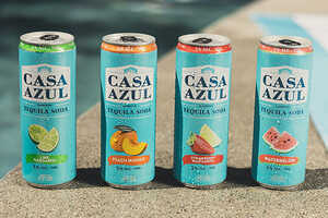 Low-Cal Tequila Seltzers : Casa Azul