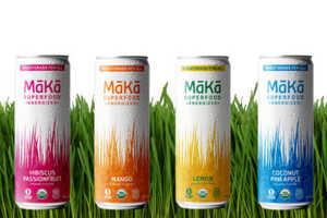 Ready-to-Drink Wheatgrass Refreshments : MaKa drinks