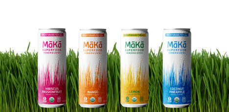 Ready-to-Drink Wheatgrass Refreshments : MaKa drinks
