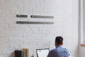 Linearly Formed Wall Clocks : Linear Clock concept