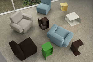 Intricate Blocky Furniture : kwangho lee 1