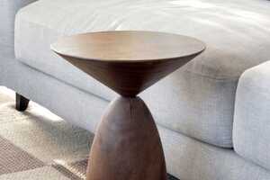 Artistic Juxtaposed Side Tables : Koroi side table