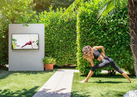 Folding Movable Smart TVs : FloatTV