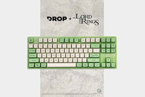 Collaborative Fantasy-Themed Keyboards : elvish keyboard