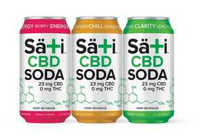CBD-Free Functional Sodas : Sati Soda