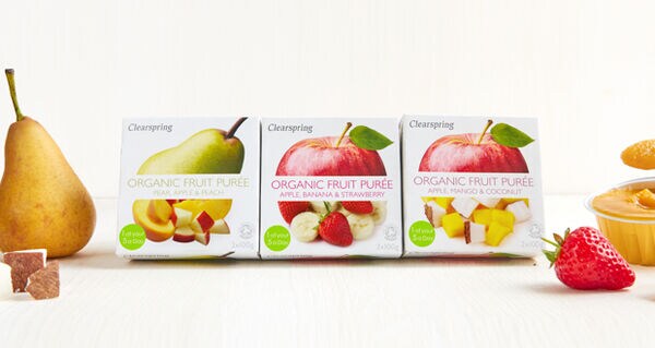 Blended Flavor Fruit Purees : Clearspring Organic Purée