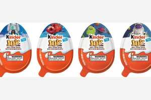 Space-Themed Chocolate Toy Products : Kinder Joy space-themed collection