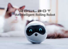 Rolling Pet Connectivity Robots : FreshRobot 'Rollbot'