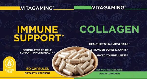 Gamer-Focused Health Supplements : vitagaming