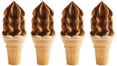 Churro-Inspired Dipped Cones : Churro Dipped Cone