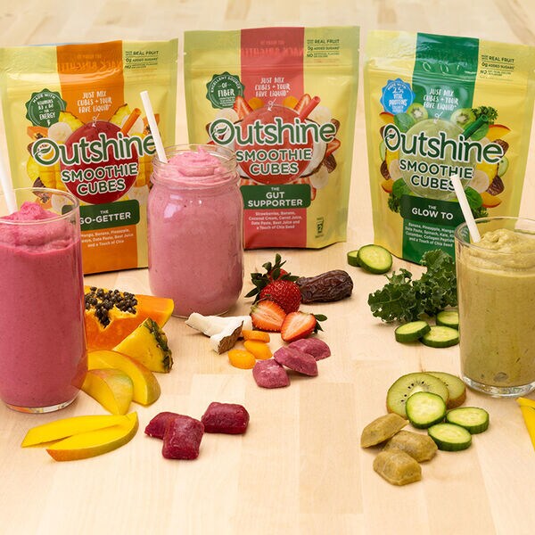 Collagen-Enhanced Smoothie Cubes : Outshine Smoothie Cubes