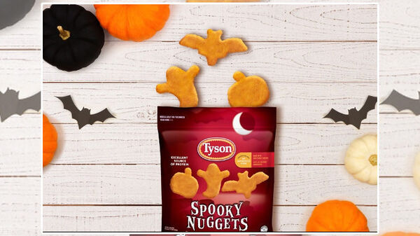 Celebratory Halloween Chicken Nuggets : Spooky Nuggets