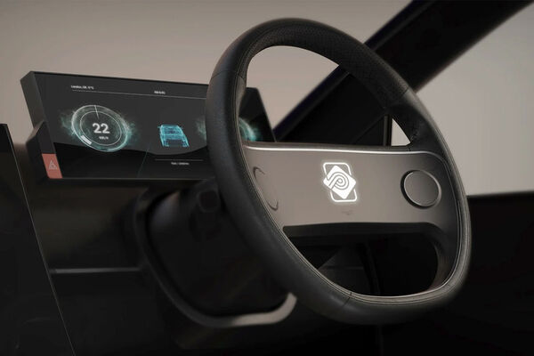 Touch-Sensitive Steering Wheels : Cercle steering wheel concept