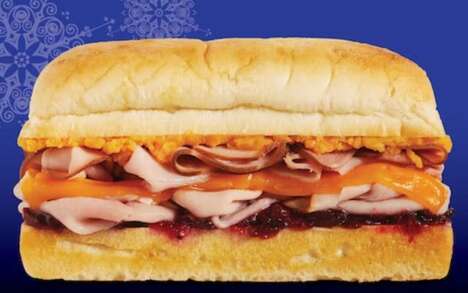 Festive Meal-Inspired Sandwiches : Holiday Ham Sandwich