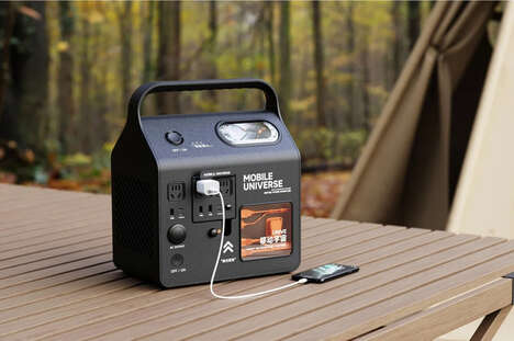 Camping-Ready Portable Batteries : mobile universe