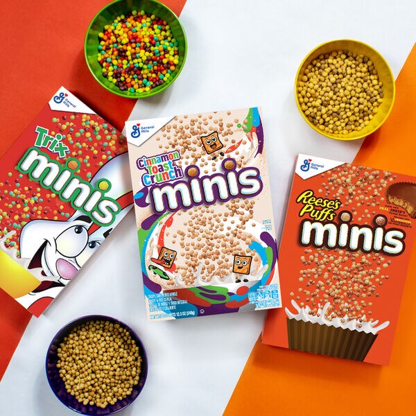 Miniature Breakfast Cereals : mini cereals