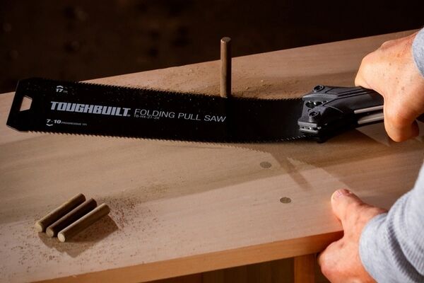 Folding Multitool-Like Saws : Toughbuilt Folding Pull Saw