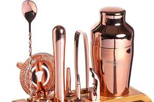 Luxurious 10-Piece Mixology Sets : Mixology Bartender Kit