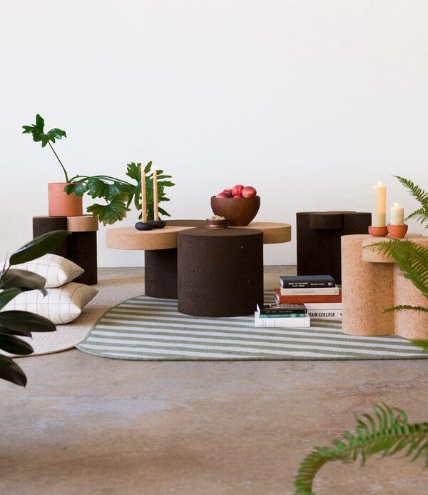 Grainy Cork Furniture Capsules : clover collection 2