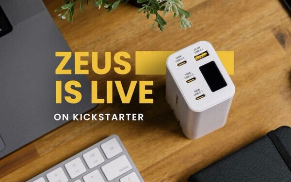Compact Hyper-Fast Chargers : Zeus GaN USB-C charger