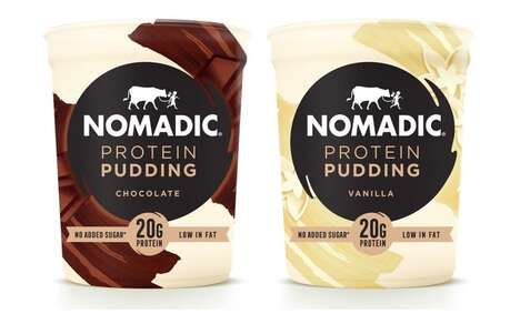 Protein-Rich Pudding Snacks : Protein Pudding Pots