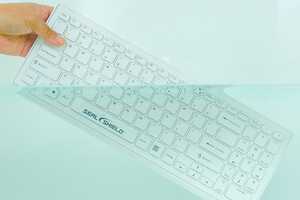 Hygienic Washable Keyboards : Seal Shield Cleanwipe Pro